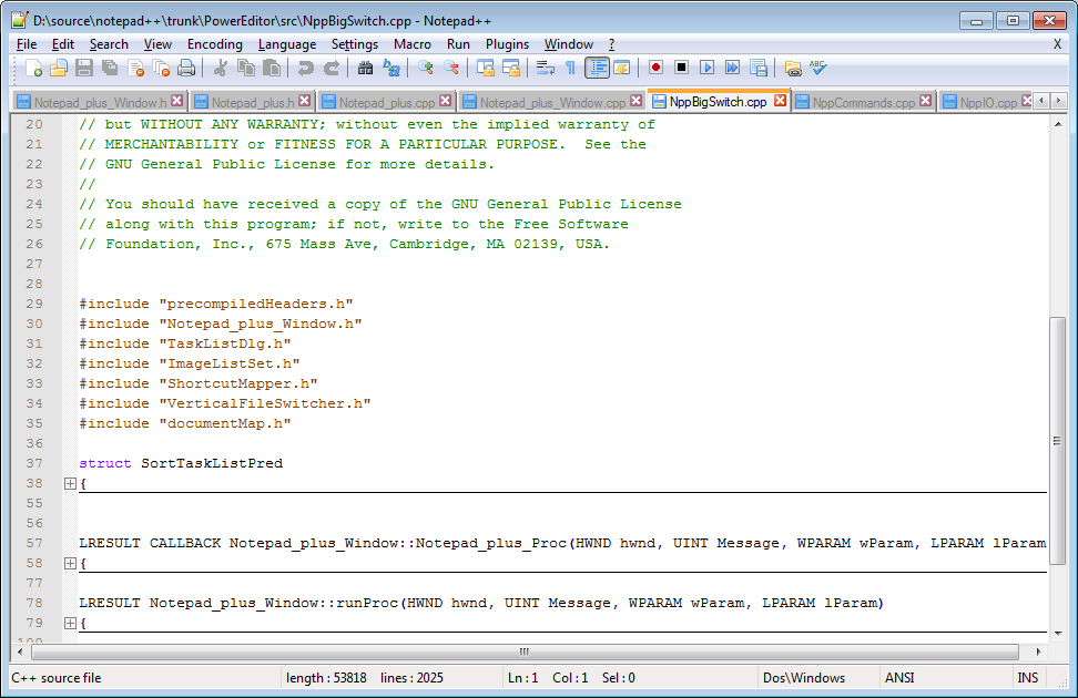 Download Notepad++ 8.1.4 - Portable (32-bit)