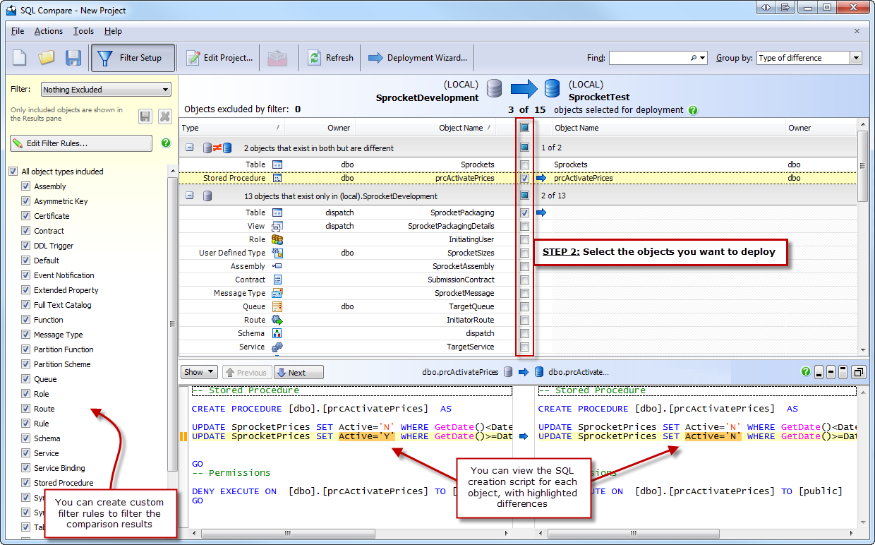 Redgate SQL Compare 13 | Database Software | FileEagle.com Redgate SQL Compare 13 | Database Software | FileEagle.com