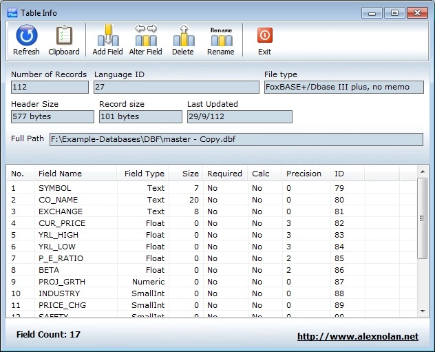 Dbf Viewer Plus 1 74 File Reader Software
