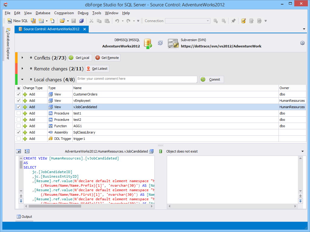 Download dbForge Studio for SQL Server 6.1.14