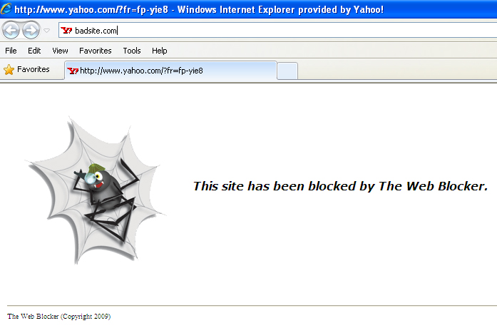 The Web Blocker | Parental Control Software