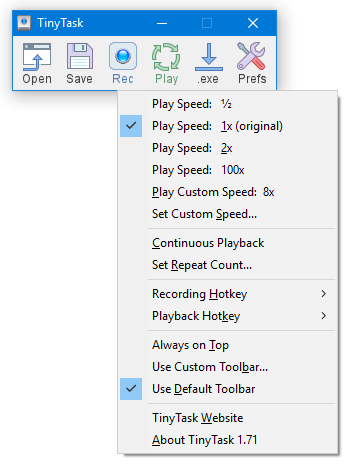 TinyTask 1.71 | Task Automation Software
