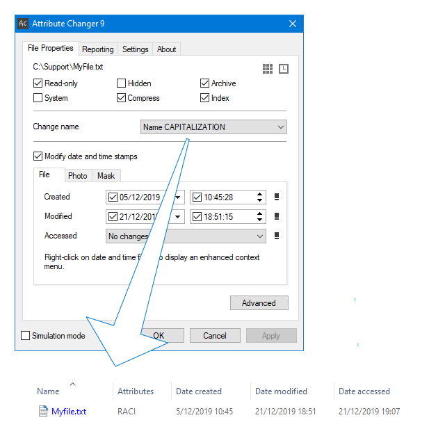Attribute Changer 11.10 | File Managers