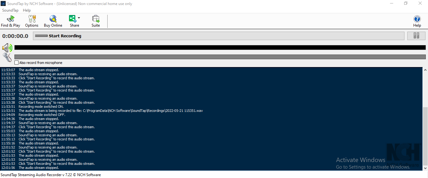 SoundTap | Audio Recording Software