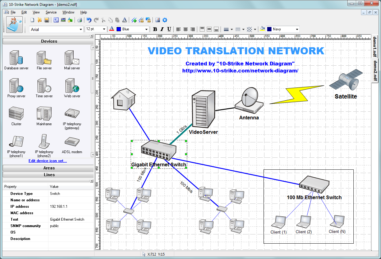10-Strike Network Diagram 3.8 | Phần mềm quản lý mạng - EU-Vietnam ...