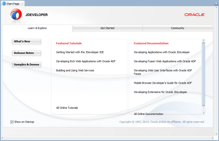 Oracle JDeveloper 12.2.1.4.0 | IDE Software Oracle JDeveloper 12.2.1.4.0 | IDE Software