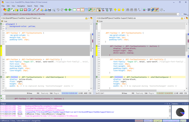 Download ExamDiff Pro 15.0.1.28 - Portable (64-bit)
